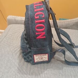 True Religion | Bags | New True Religion Denim Backpack | Poshmark